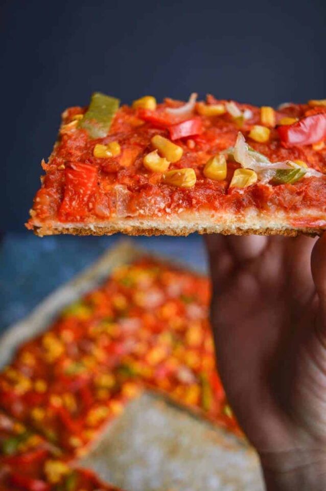 Best Spicy Pizza Recipe - The Fiery Vegetarian