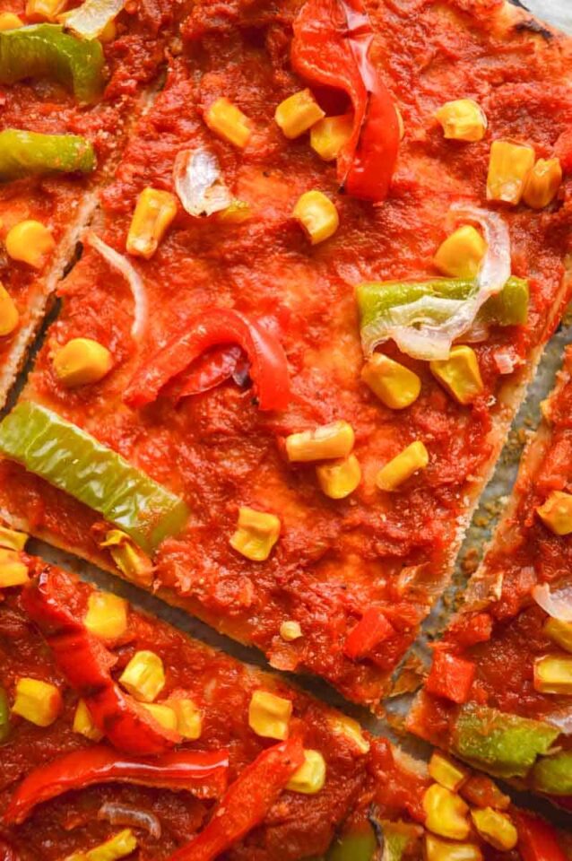 Best Spicy Pizza Recipe - The Fiery Vegetarian