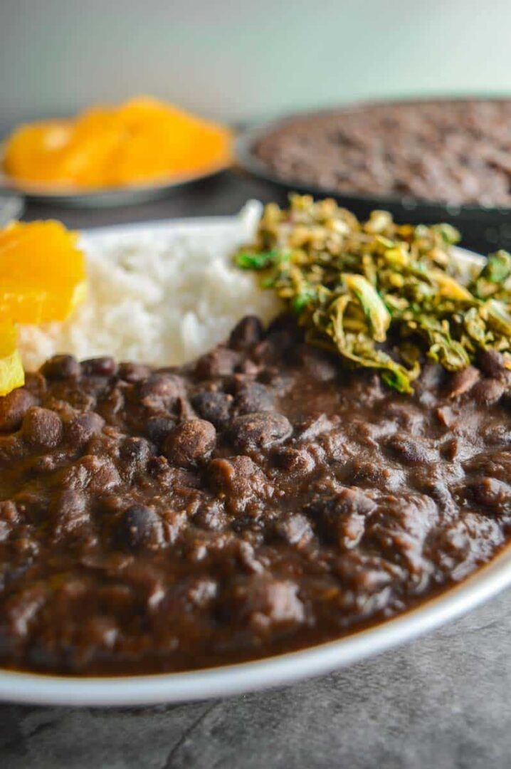 Brazilian Black Beans (Vegetarian Feijoada) - The Fiery Vegetarian