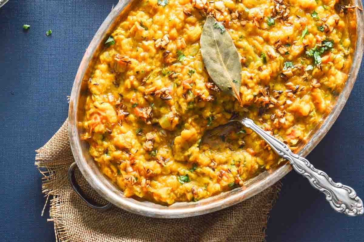 Dal Tadka Recipe in 25 mins (Restaurant Style!) - The Fiery Vegetarian