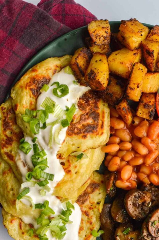 Easy Vegan Boxty (Irish Potato Pancakes) - The Fiery Vegetarian