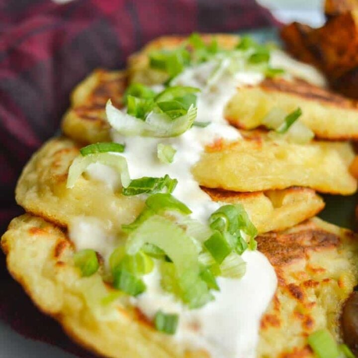 Easy Vegan Boxty (Irish Potato Pancakes) - The Fiery Vegetarian