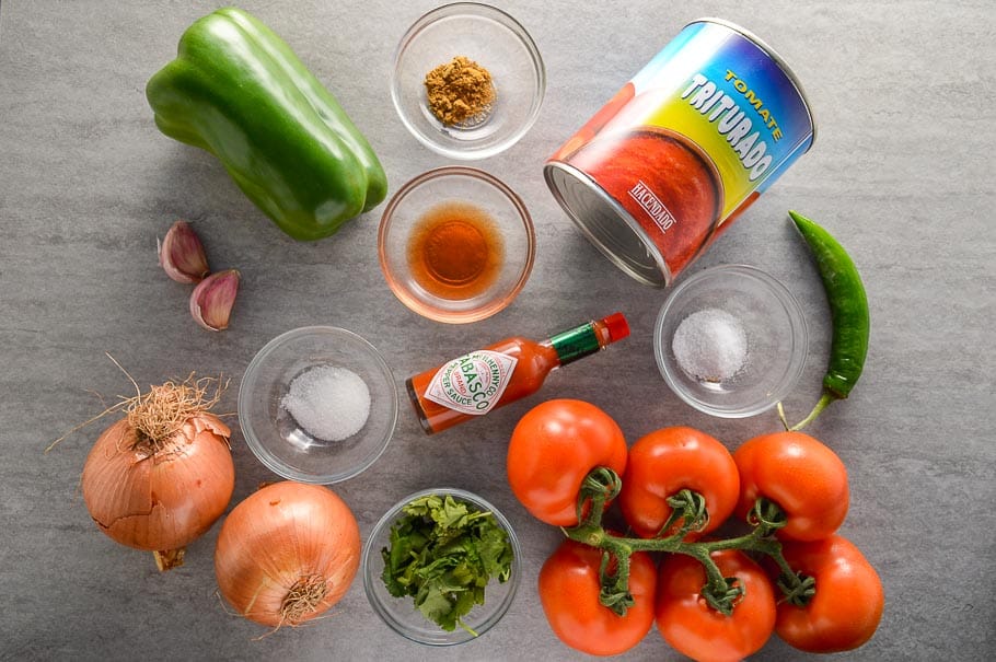 Best Homemade Chunky Salsa Recipe - The Fiery Vegetarian