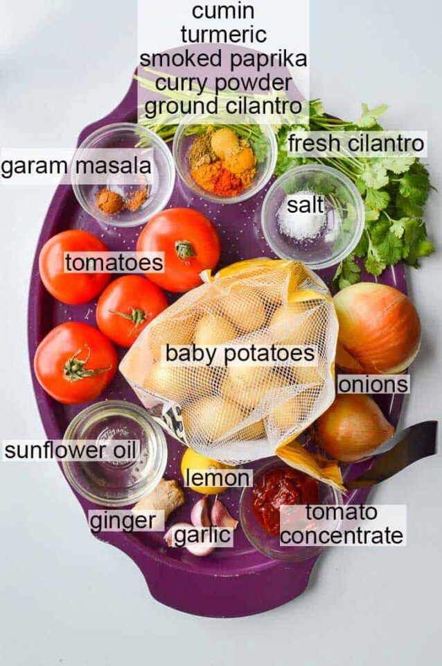 Easy Bombay Potatoes (Restaurant Style) - The Fiery Vegetarian