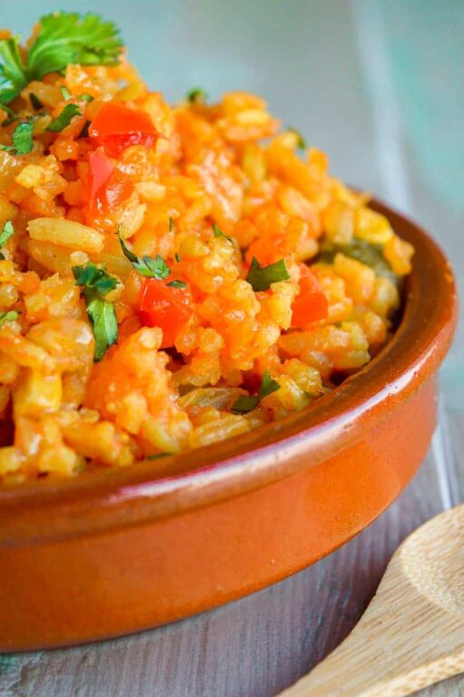 The Best Vegan Mexican Rice - The Fiery Vegetarian