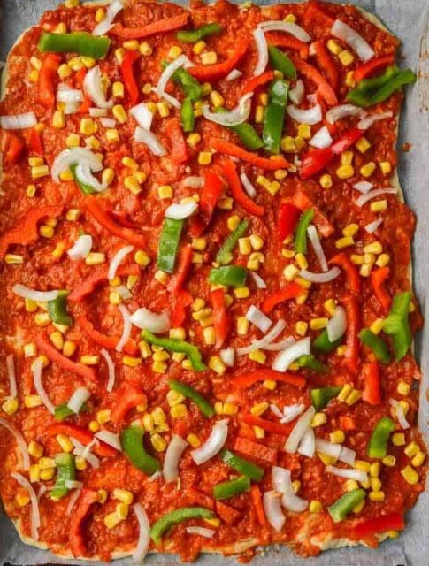 Best Spicy Pizza Recipe - The Fiery Vegetarian
