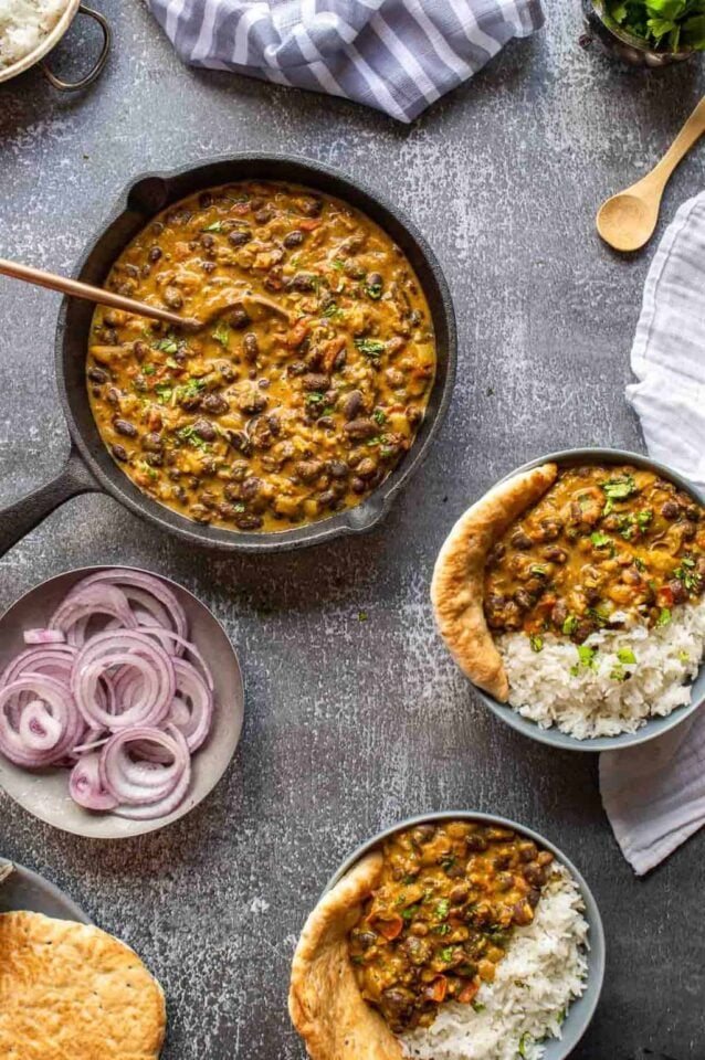 Creamy Black Bean Curry - The Fiery Vegetarian