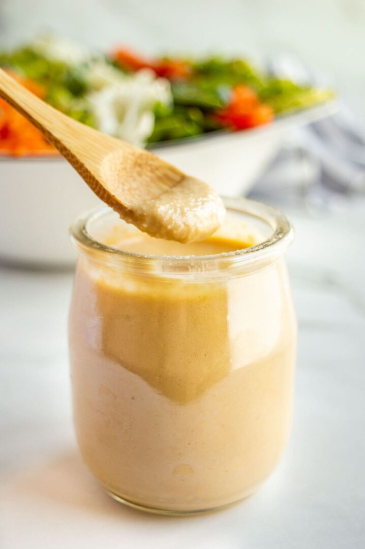 Easy Spicy Cashew Dressing (just 8 ingredients!) - The Fiery Vegetarian