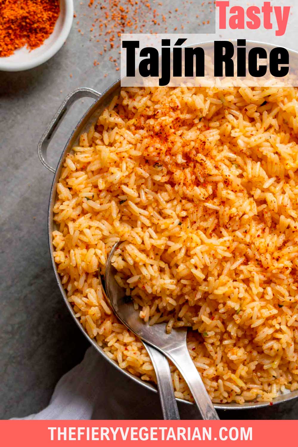 Tasty Tajín Rice Recipe - The Fiery Vegetarian