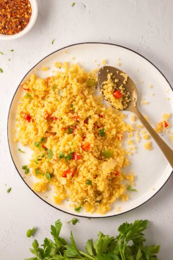 Easy Instant Pot Couscous - The Fiery Vegetarian