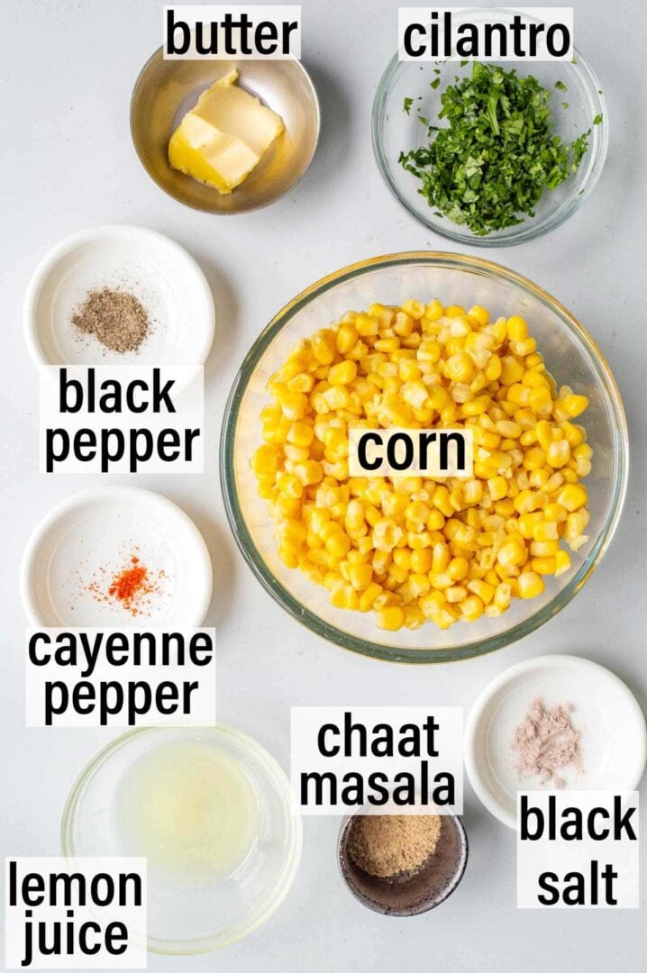 Masala Corn Recipe (3 Minutes) - The Fiery Vegetarian