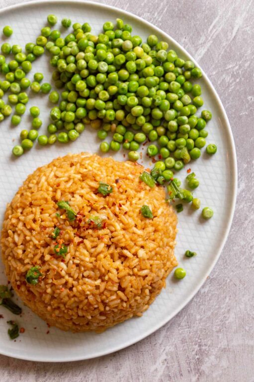 Easy Peanut Butter Rice - The Fiery Vegetarian