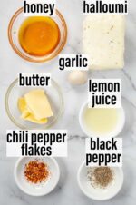 Easy Honey Halloumi - The Fiery Vegetarian