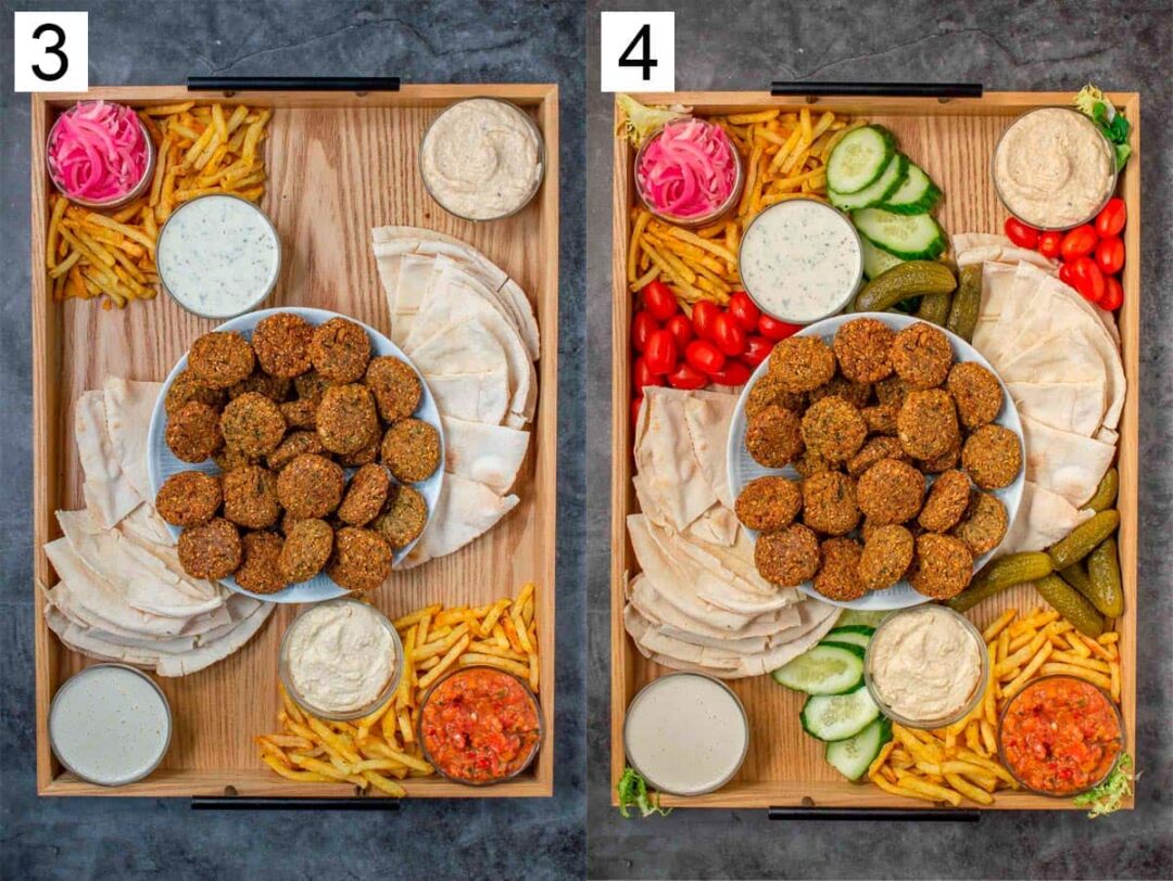 Epic Falafel Platter (and how to style it) - The Fiery Vegetarian