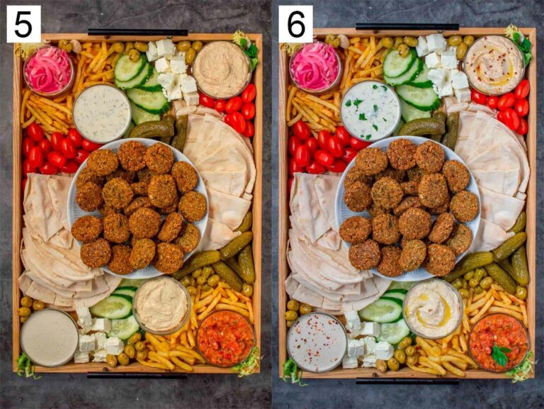Epic Falafel Platter (and how to style it) - The Fiery Vegetarian