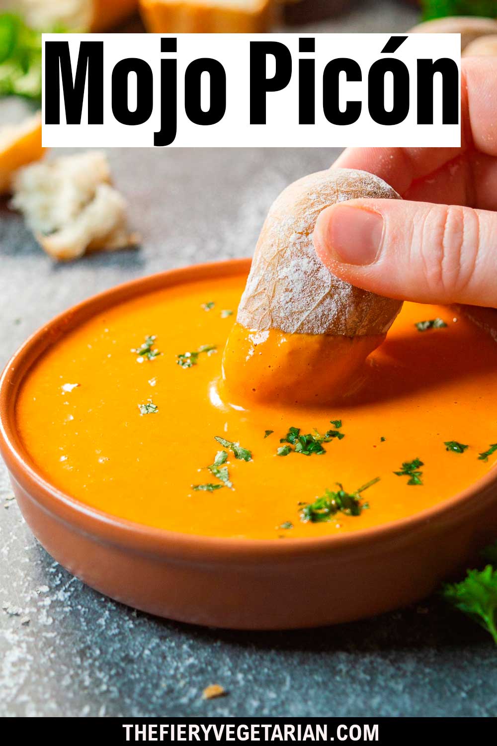 Quick Mojo Picón (Spicy Canarian Sauce) - The Fiery Vegetarian