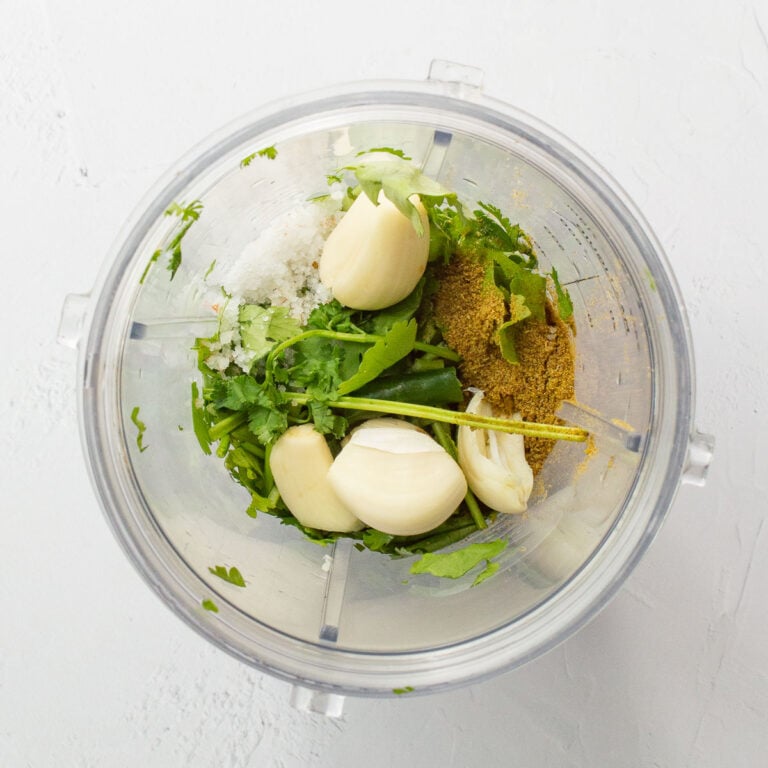 Easy Mojo Verde Canario (Canarian Green Sauce) - The Fiery Vegetarian