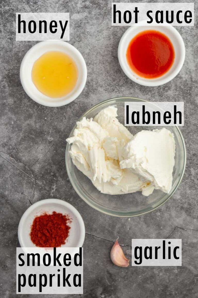 Quick Spicy Labneh Dip - The Fiery Vegetarian